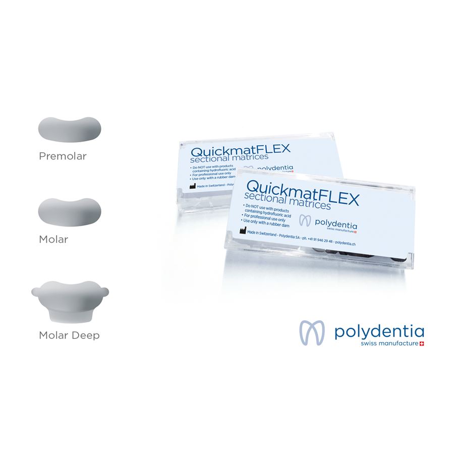 QuickmatFLEX matrice sekč.molar 0,03/6,4mm 100 ks | HUFA