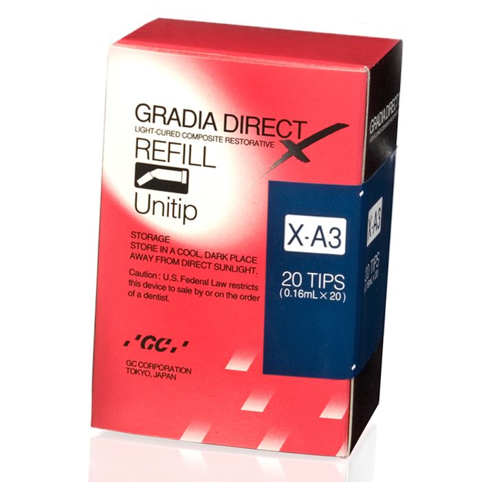 Gradia Direct Unitips A1 20ks | HUFA