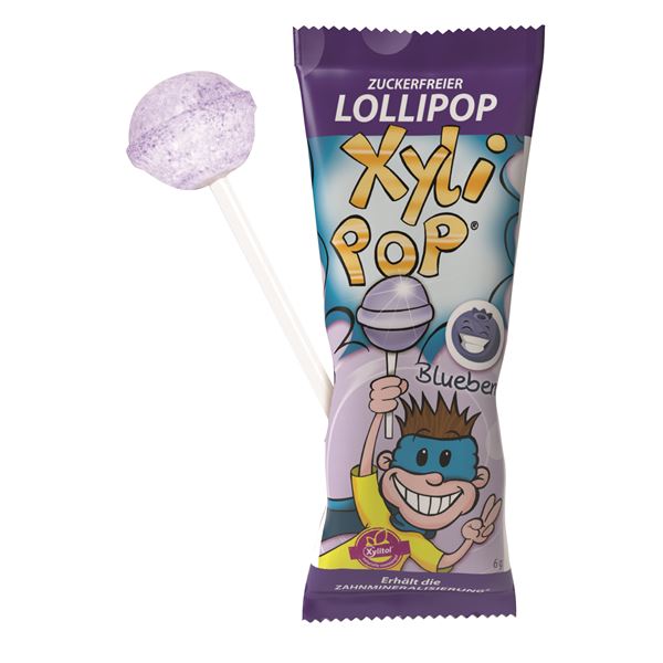 XyliPOP lízátko borůvka 6 g | HUFA